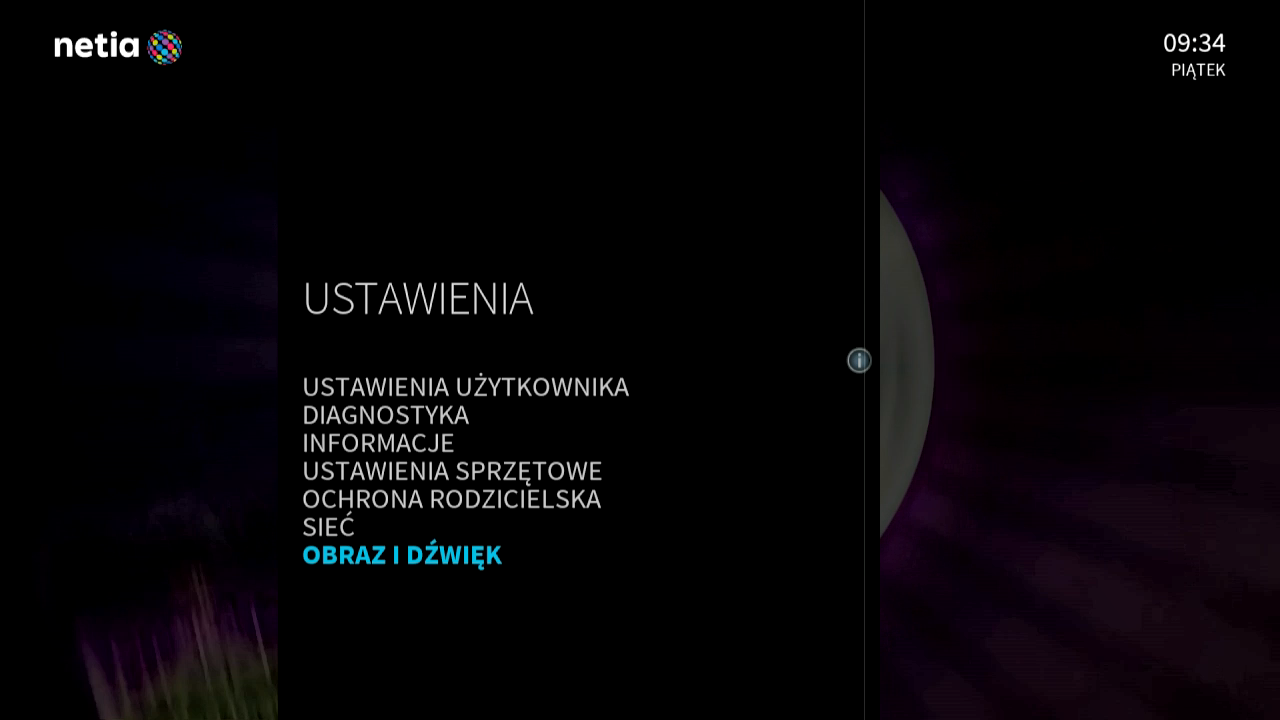 Telewizja – parametry i konfiguracja urządzeń - Netia